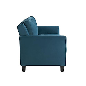 Lifestyle Solutions Harrington Loveseat, Blue