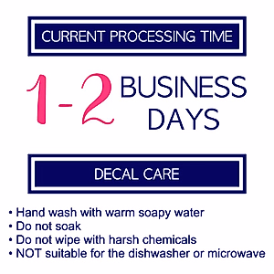 Personalized Decals for Tumblers, Your Choice of Color & Style | Decals by ADavis