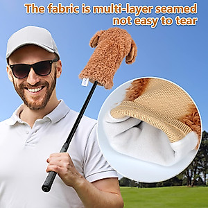 Bozily Golf Covers Doodle Headcovers, Labradoodle/Golden Doodle Dog Golf Club Head Covers, Adorable & Soft Golf Club Protector