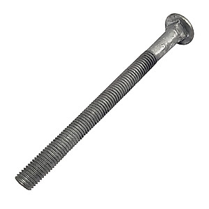 5/8" - 11 x 8 Carriage Bolt | Round Head | Hot Dip Galvanized | 15pcs Box