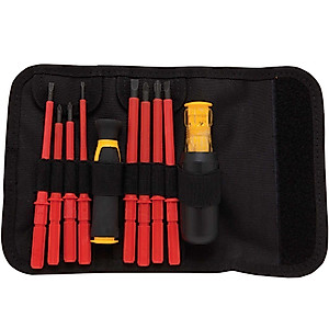 DEWALT Screwdriver Set, Insulated Set, Vinyl Grip, 10-Piece (DWHT66417)