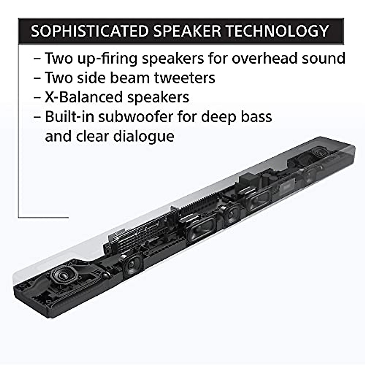 Sony XR55X90L 55 inch 4K BRAVIA XR Full Array LED Smart Google TV with a HT-A5000 5.1.2 Channel Dolby Atmos Soundbar with Built-in Subwoofers and HDTV Screen Cleaner Kit (2023)(USED)