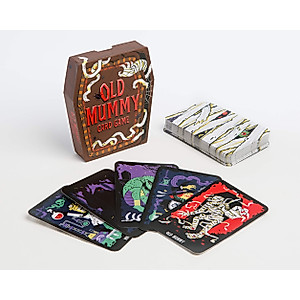 Chronicle Books Old Mummy Card Game: (Spooky Mummy and Monster Playing Cards, Halloween Old Maid Card Game), 1 EA