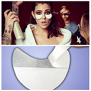 Eyeshadow Stencils, 120 Pcs Eyeshadow Shield, Professional Lint Free Under Eye Eyeshadow Gel Pad Patches For Eyelash Extensions, Lip Makeup