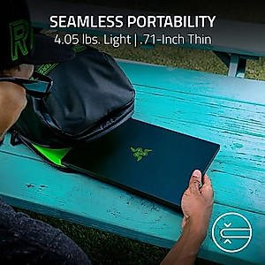 Razer Blade 14 Gaming Laptop (2023): AMD Ryzen 9 7940HS CPU - NVIDIA GeForce RTX 4070 GPU - 14" 16:10 QHD+ 240Hz -16GB DDR5 RAM - 1TB SSD - Windows 11 - Vapor Chamber Cooling - Chroma RGB