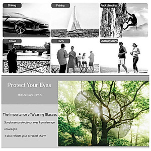 2020 VentiVenti Vintage Round Acetate Polarized Sunglasses Hard Frame Designer Eyewear For Women Men Green Transparent Frame/G15 Lens