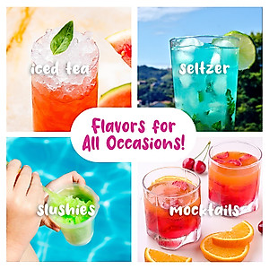 Hawaiian Shaved Ice Snow Cone and Shaved Ice Machine with Blade Adjustment Knob and 5 Reusable Plastic Ice Cups Bundled with 3 Flavor Quart Pack of Cherry, Grape, and Blue Raspberry