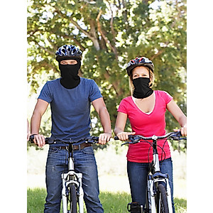 9 Pieces ski mask for Men Full face mask shiesty mask Balaclava pasamontañas Hombre for Outdoor Use Black