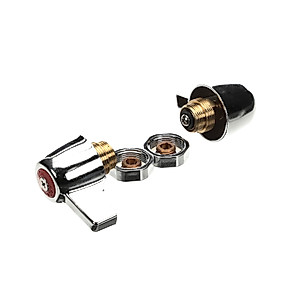 Krowne Silver Series 21-325L Compression Replacement Accessory Kit with Knob-Style Handles | Compatible with 10-4, 11-4, 13-8 Deck Mount Faucets and 100-L Models | (2) Valves, (2) Seats, (2) O-Rings