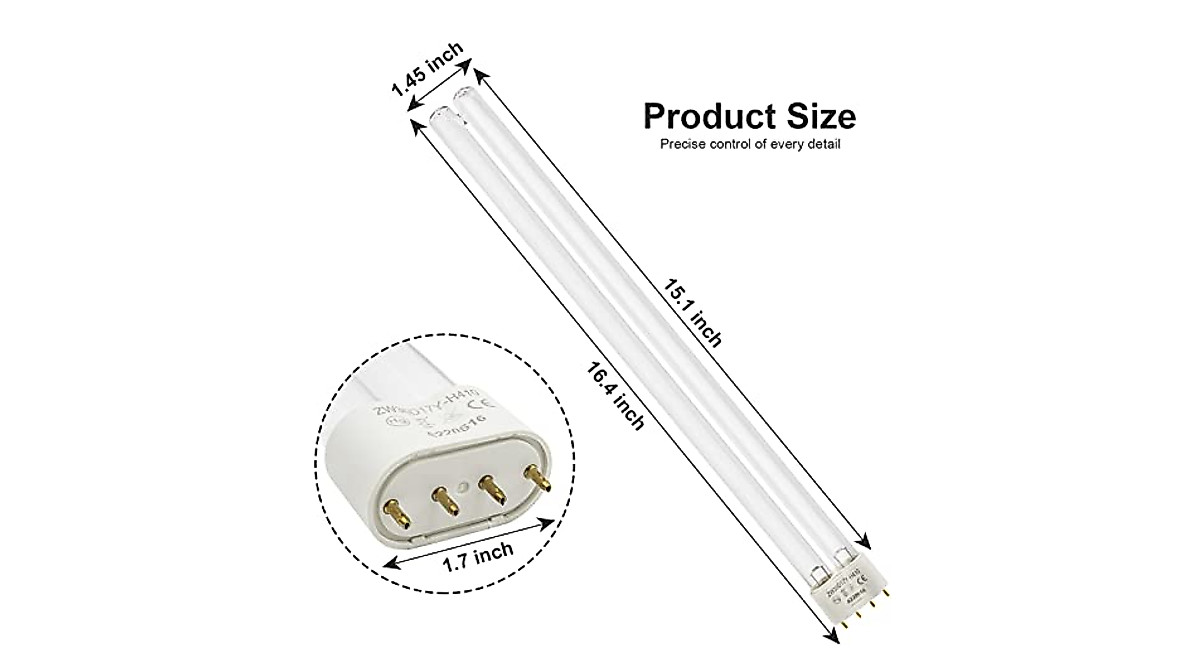 Buy Two 36W 2G11 UV Bulb Lamp for JEBAO