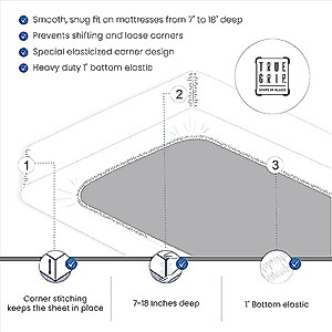 AIREOLUX 600 Thread Count 100% Cotton 4 Piece Bed Sheet Set, Bedding Queen Sheets Sateen Weave, Wrinkle Free, Soft & Silky, Low Pill, Fitted Sheet Fits Upto 18" Deep Pocket, White