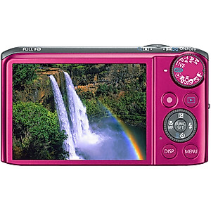 Canon PowerShot SX260 HS 12.1 MP CMOS Digital Camera with 20x Image Stabilized Zoom 25mm Wide-Angle Optical Lens and 1080p HD Video (Red)