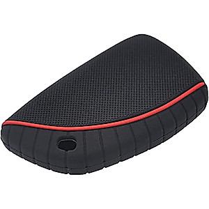 EXUNTECH 2pcs 5 Buttons Silicone Smart Key Fob Cover Remote Control Keychain Protective Cover Compatible with Chevrolet Corvette 2021 Suburban Tahoe 2020 Chevy Corvette Soft Rubber Cover, Black