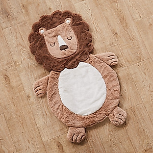 Levtex Baby - Zuma Playmat - Lion - Brown, Taupe and Cream - Nursery Accessories