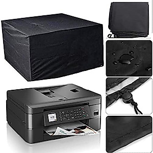 Dust Cover Brother MFC-J1010DW Wireless Color Printer, Oxford Cloth Dust Case Cover Compatible w/ Brother MFC-J1010DW Printer Durable & Resistant Anti-Static Perfect Universal Protector (CQ023)