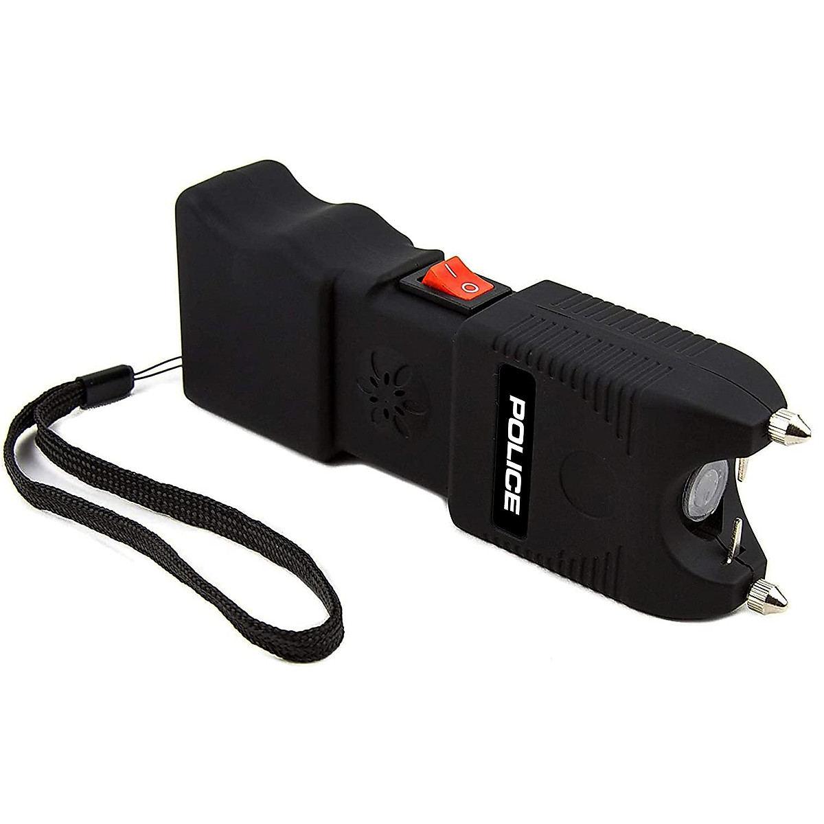 POLICE Stun Gun TW10 - Heavy Duty with LED Flashlight Siren Alarm