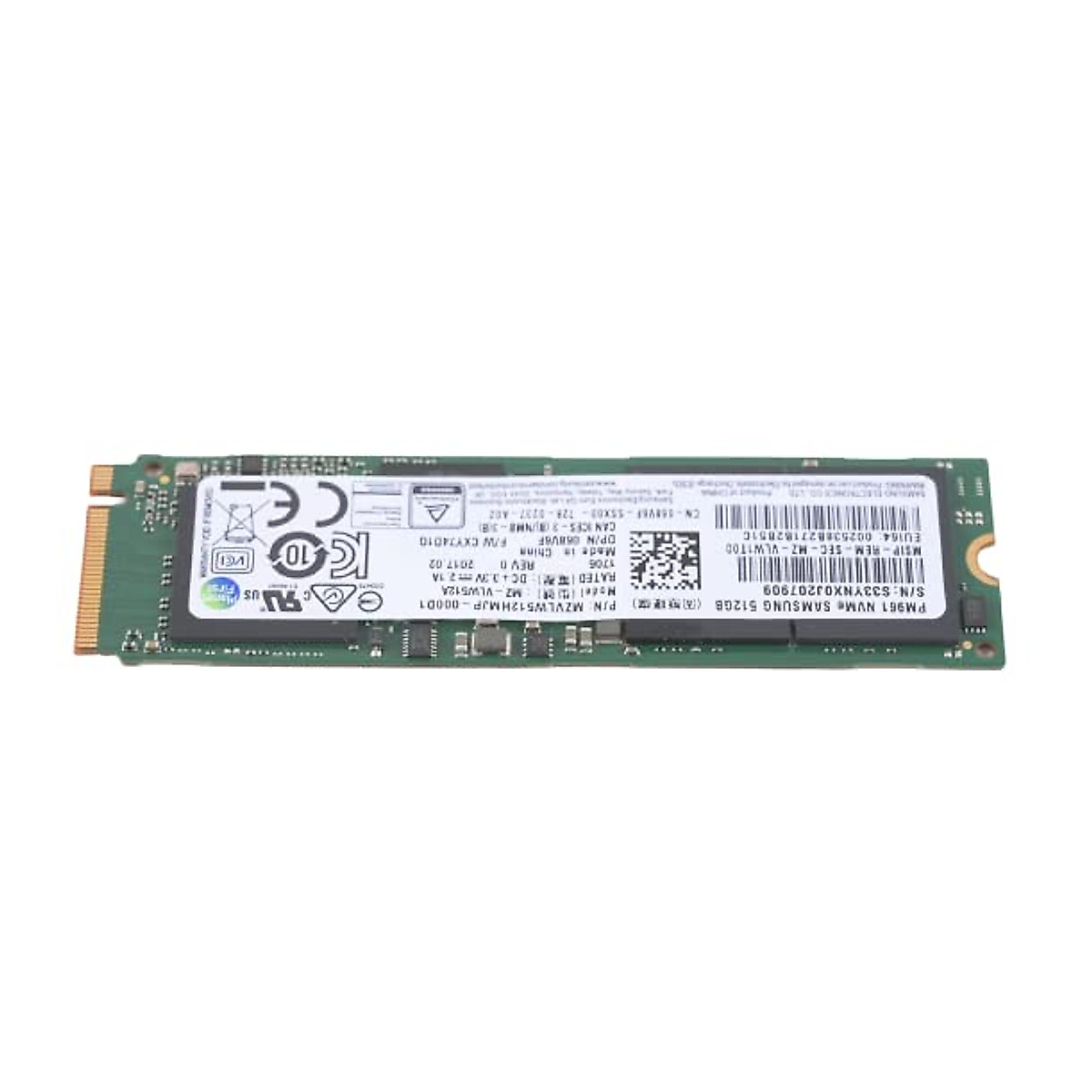 Ebid-Dealz Replacement for 512GB M.2 PCIe NVMe SSD Solid State Samsung MZ-VLW512A MJP-000D1 DP/N 068V6F Internal SSD