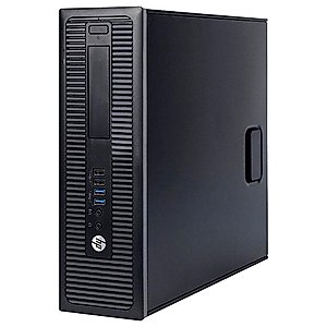 HP ProDesk 600 G1 SFF Computer High Performance Desktop PC with GeForce GT 1030 (Intel i5 4th Gen Processor 3.20 GHz, 8GB RAM, 512GB SSD, WiFi, Windows 10 Pro(64-bit), Keyboard & Mouse)(Renewed)