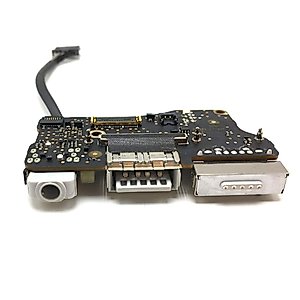 Willhom I/O Board (w/USB, Audio, DC-in 2) Replacement for MacBook Air 13 Inch A1466 (Mid 2013, Early 2014, Early 2015,Mid 2017)