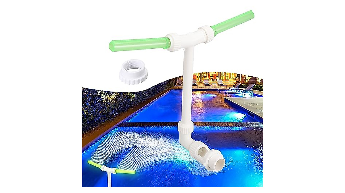 Opwulo Dual Spray Pool Fountain - Cool Your Pool!