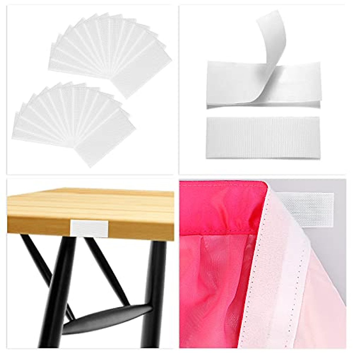 Rainbow Table Skirt Table Cloth for Rectangle or Round Table, 6 Layers Tulle Table Skirt for Kids Girls Birthday Wedding Baby Shower Unicorn Party Fiesta Home Decor (6ftx30in)