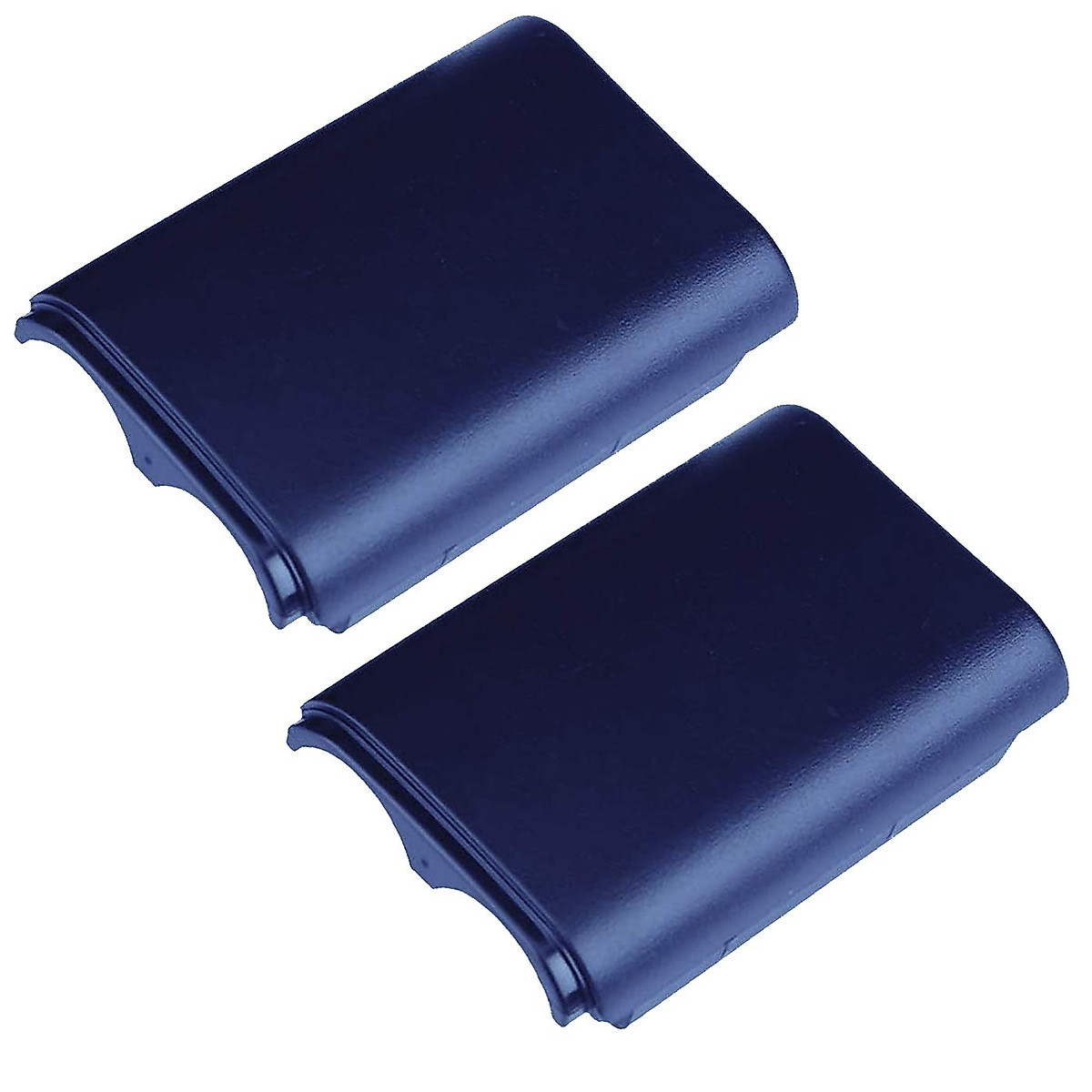 Xinkeen 2X Black Battery Cover for Microsoft Xbox 360 Wireless Controller