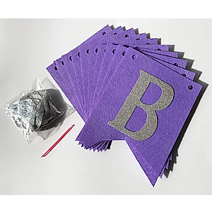 Purple Elephant Baby Shower Decorations Baby Shower Banner Purple Silver Latex Balloons Polka Dot Paper Fans for Girl Baby Shower Photo Backdrop Purple Elephant Baby Shower Decorations