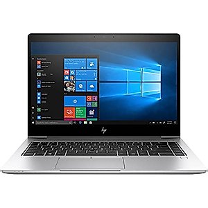 HP EliteBook 840 G6 Laptop Computer - 8th Gen Intel Core i5-8365U 1.6GHz - 16GB DDR4 RAM 256GB PCIe SSD - 14-inch UHD Graphics 620 - Webcam Windows 10 Pro (Renewed)