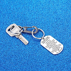 to My Love Keychain Gift for Husband Wife Anniversary Valentines Birthday Boyfriend Girlfriend Jewelry for Him Her Women Men