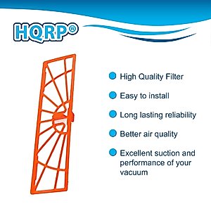 HQRP Filter (10 pack) compatible with Neato BotVac D Series D3 D5 Connected Robot Vacuums, Standart Filter Replacement