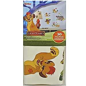 RoomMates RMK3174SCS The Lion King Lion Guard Peel and Stick Wall Decals