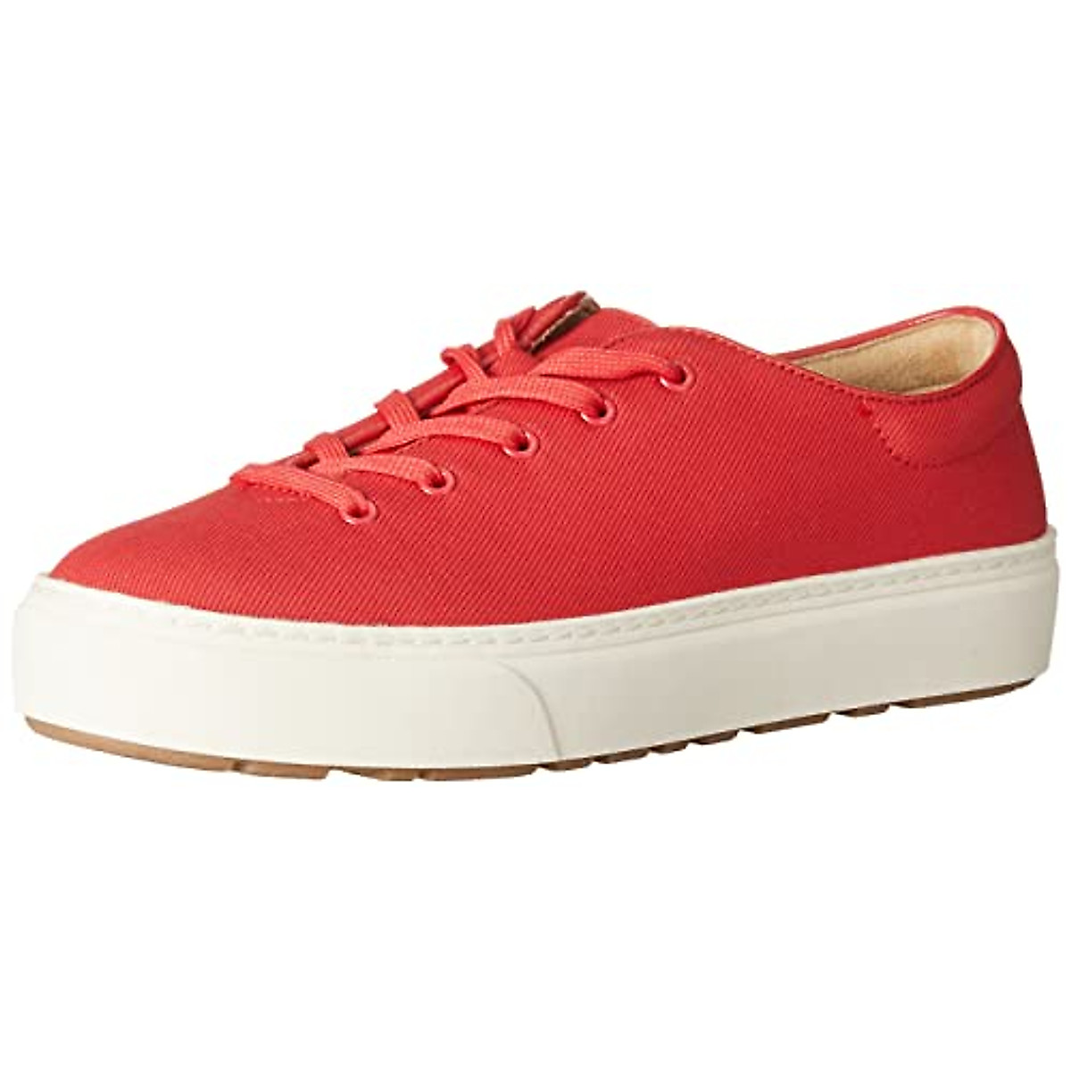 Amazon Essentials Women's Lace Up Sneaker, Red, 9