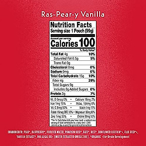 Once Upon a Farm Organic Ras-Pear-y Vanilla Smart Blend, 3.5 Oz
