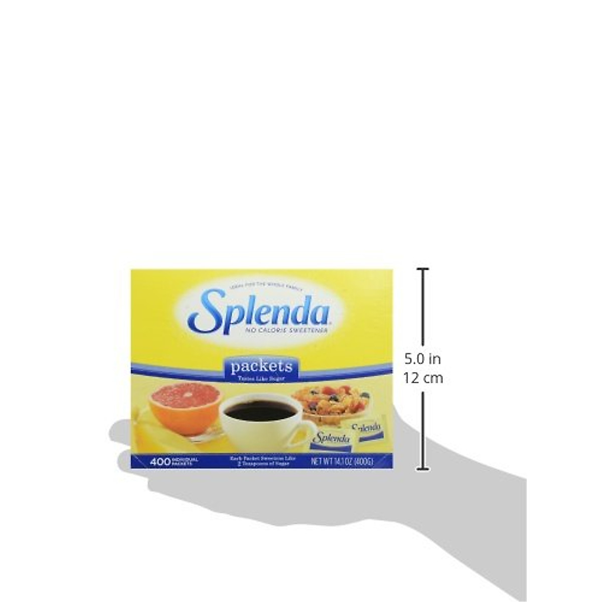 Splenda No Calorie Sweetener, 400 Count Packets