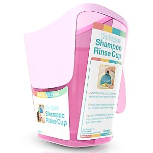 S.C. Products, Inc. Tear-Free Bathing Experience with Rinse Cup - Soft Flexible Edge, Comfortable Handling & 40 Oz Capacity