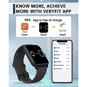 Smart Watch for Men Women, Answer Make Call, Alexa Built-in, 1.8" Touch Screen Fitness Tracker for iphone Android with 100+ Sport Modes, Heart Rate Blood Oxygen Sleep Monitor, IP68 Waterproof watch
