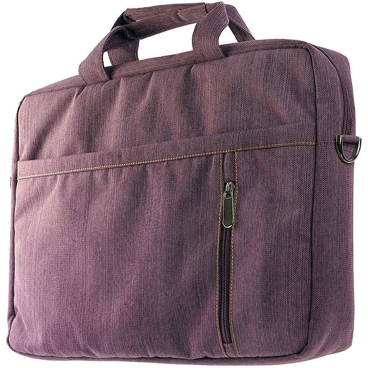 Navitech Purple Sleek Water Resistant Laptop Bag - Compatible with Dynabook Portégé X40L-K 14" laptop