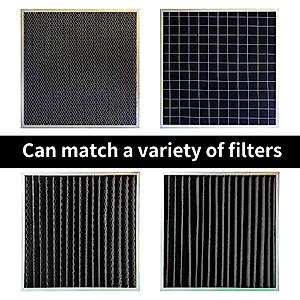 99JGDAX Carbon Fabric Filter Replacement Cut To Fit Charcoal Hepa AC Vent Filter Activated Carbon Air Filter Fabric Sheet Carbon Pad 16 x 48 inch