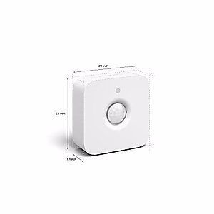 Philips Hue Smart Motion Sensor (Installation-Free Exclusive for Philips Hue Lights), White, Model:473389