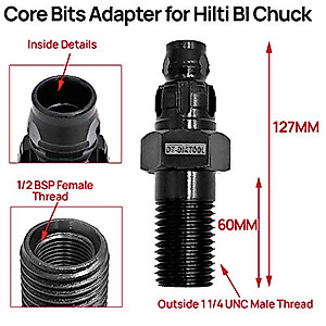 DT-DIATOOL Diamond Drill Bits Adapter DD-BI for HILTI BI
