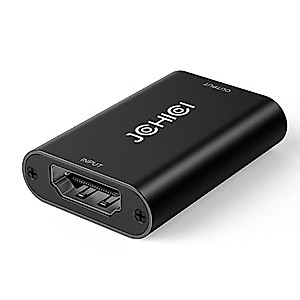 JCHICI HDMI Repeater 2.0, 4Kx2K 1080P 3D HDMI Signal Amplifier Booster Up to 164ft (50M) Transmission Distance 18Gbps Bandwidth HDCP 2.2