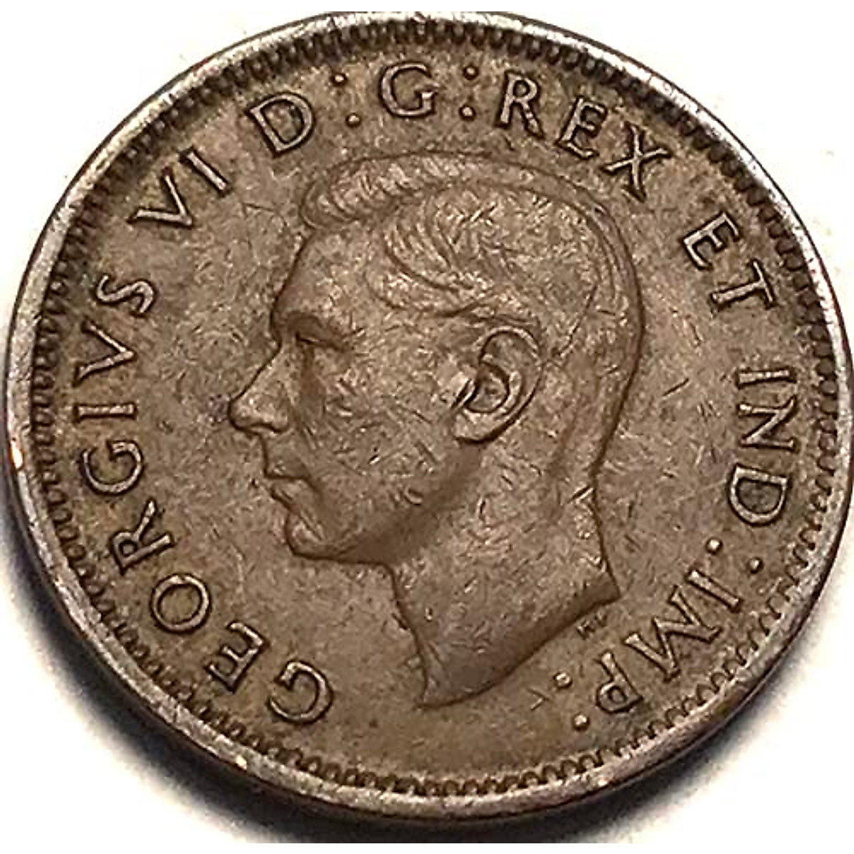 1945 No Mint Mark Canadian Cent Penny Seller Extremely Fine