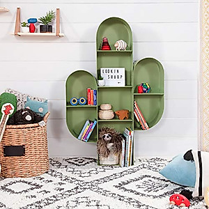 Babyletto Cactus Bookcase in Sage Green