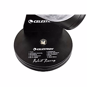 Celestron – 76mm Signature Series FirstScope – Compact and Portable Tabletop Dobsonian Telescope – Ideal Telescope for Beginners – Features Custom Moon Map Wrap – BONUS Astronomy Software Package