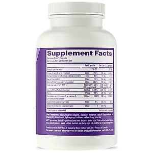 AOR, Advanced B Complex, Multivitamin Support for Energy, Stress and Metabolism, Dietary Supplement, 90 Capsules (90 Servings)