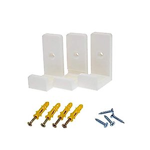 New Game Storage Set Bracket Wall Mount Console Stand Controller Holder Host Rack(2 sets-For PS4(old models),white)