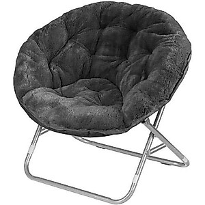 Mainstay Saucer Chair, (1, Black)