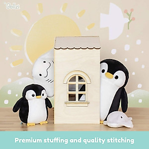 Bellzi Penguin Stuffed Animal Plushie - Penguin Kawaii Plush Toy - Plushies for All Ages - Pengi