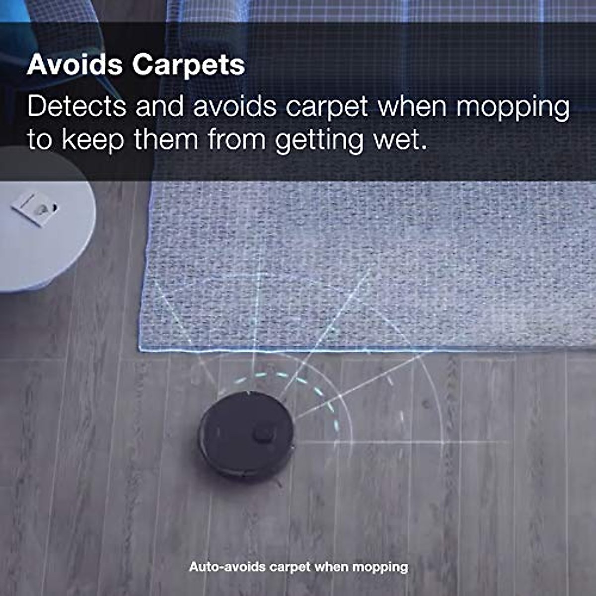 ECOVACS Deebot OZMO Pro Mopping System with Scrubbing Feature for Deebot T8 and T8 AIVI Robot Vacuum Cleaner and Mop, Over 2,000 sqft of Mopping (Add-on Accessory)