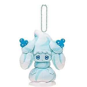 Pokemon Center Alcremie Mawhip A La Mode Mint Blue 6 Inch Keychain Plush